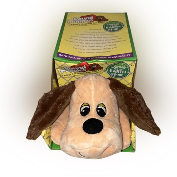 pound puppy | Toys | Nwt Pound Puppy Box Is A Little Beat Up | Poshmark